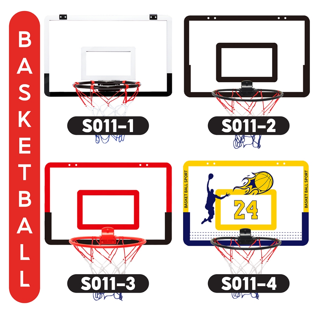 B&G NEW Basketball Backboard Ring For Kids With Ball Basketball Frame ...