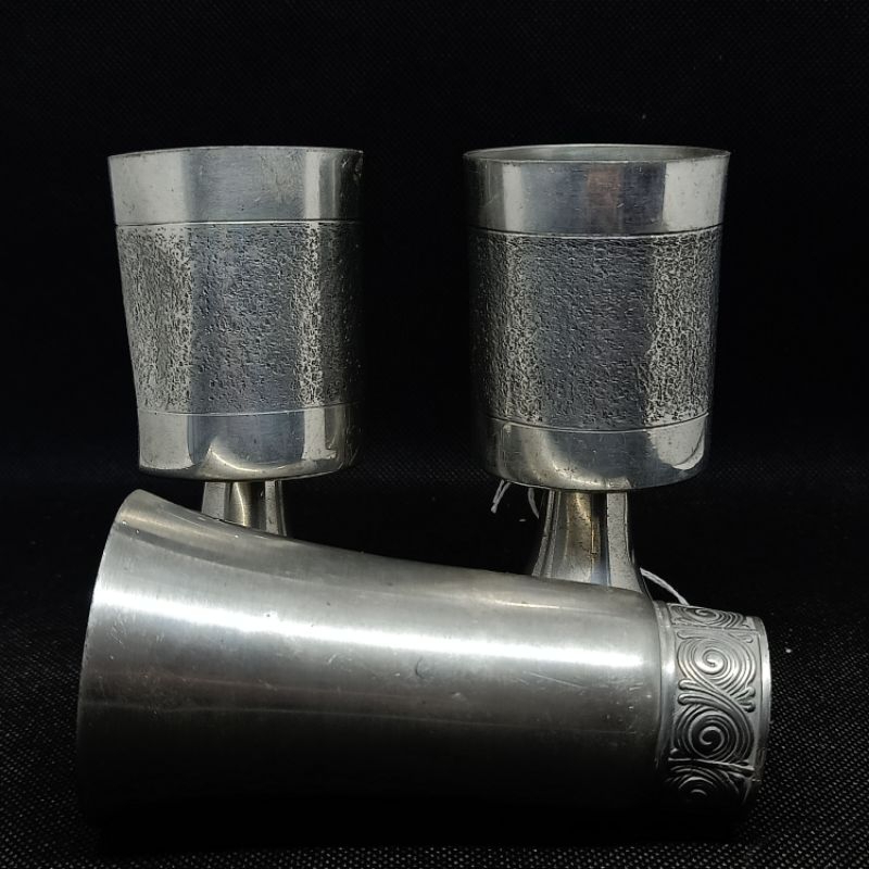 Vintage Metal Silver Plated Goblets from UK C94 | Shopee Philippines