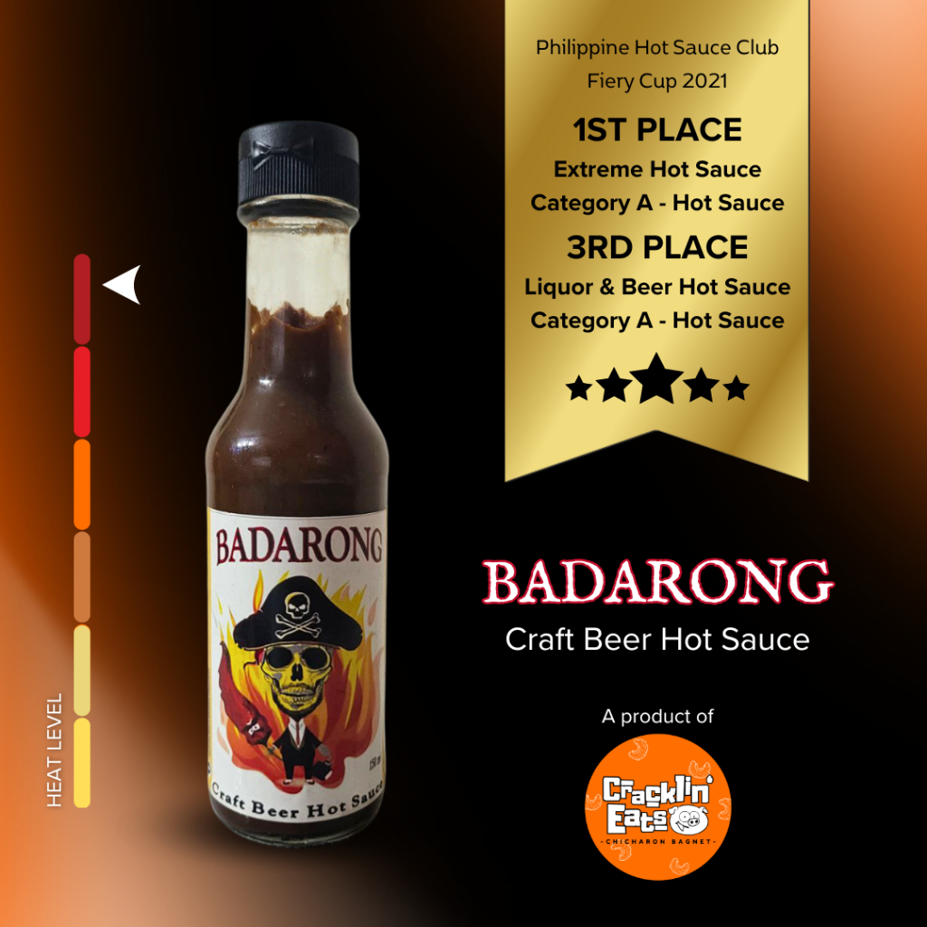 Cracklin' Eats Badarong Carolina Reaper Chili Sauce | Shopee Philippines