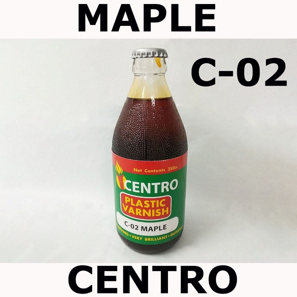 CENTRO MAPLE PLASTIC VARNISH C-02 BOTE 350CC FOR WOOD FINISHING ...
