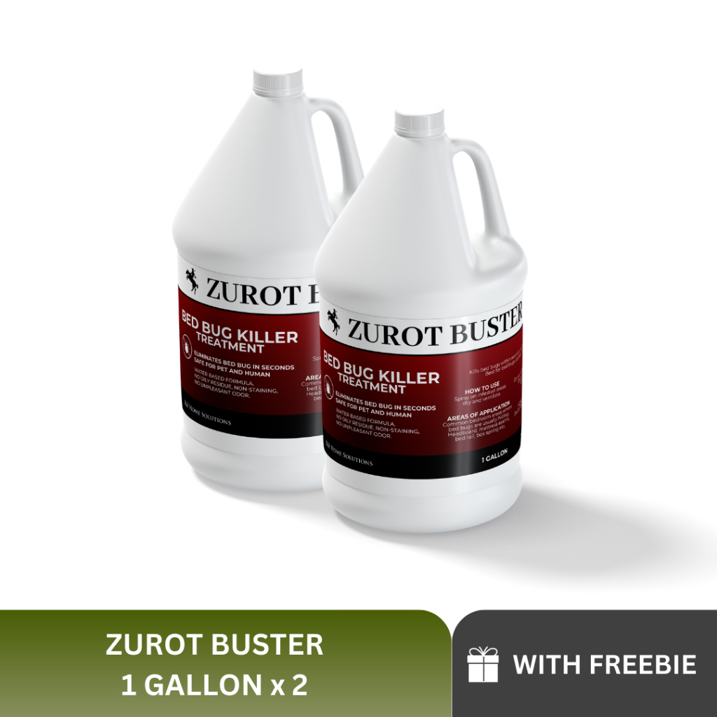 Original Zurot Buster Bed Bug / Surot Killer Spray 2 GALLON pamatay ...
