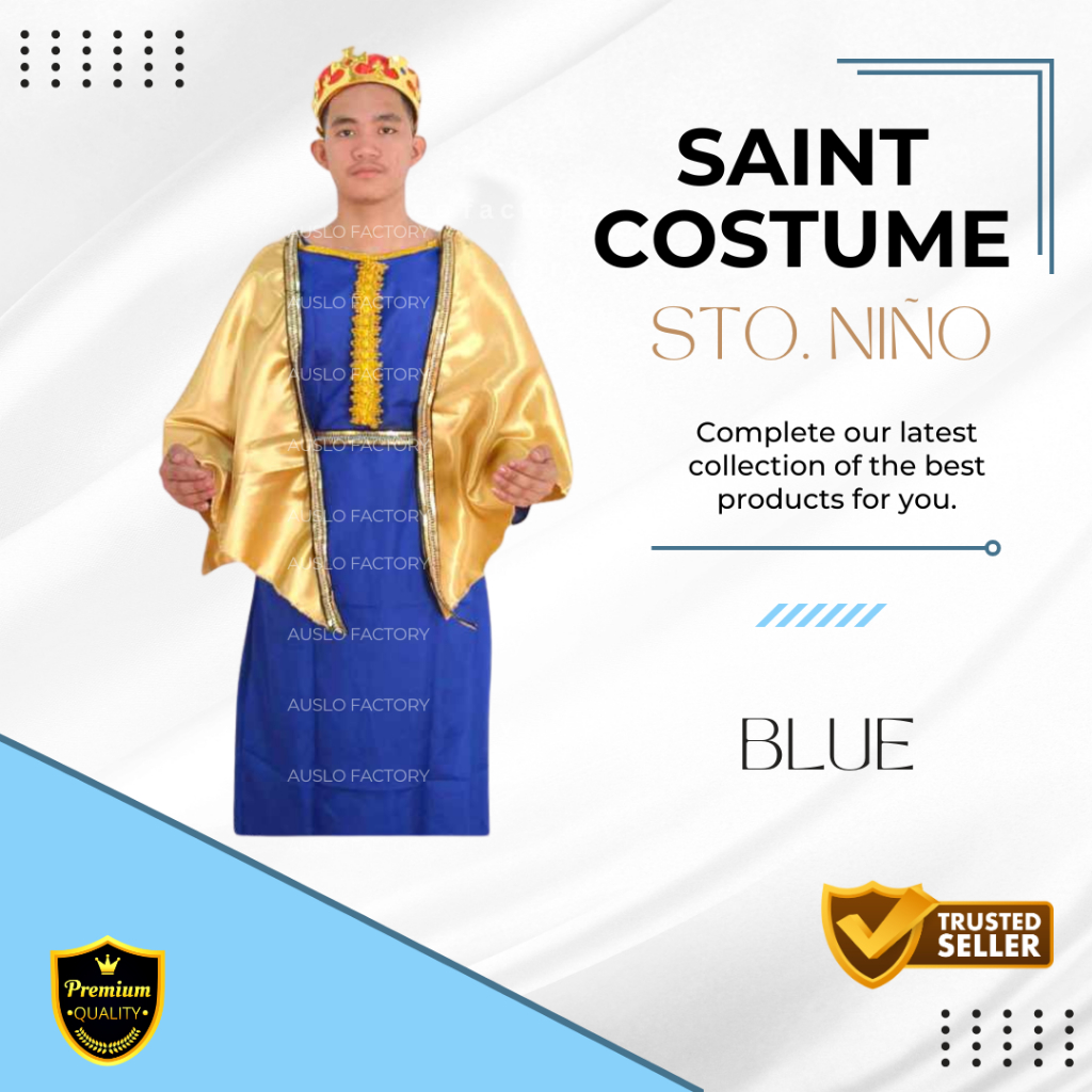New Sto.Niño Costume For Boy Kids | Shopee Philippines
