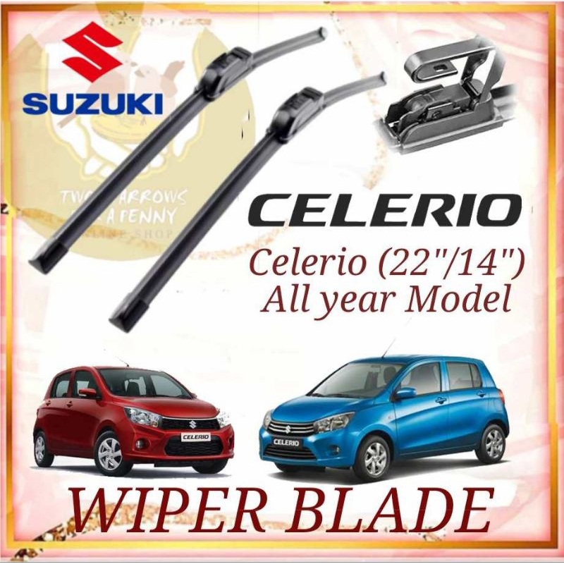 Suzuki Celerio Wiper Blade Set (Front Only) | Shopee Philippines