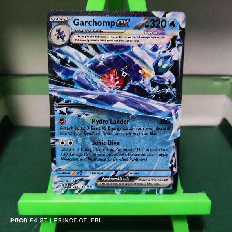 Pokemon TCG - Garchomp ex | Shopee Philippines