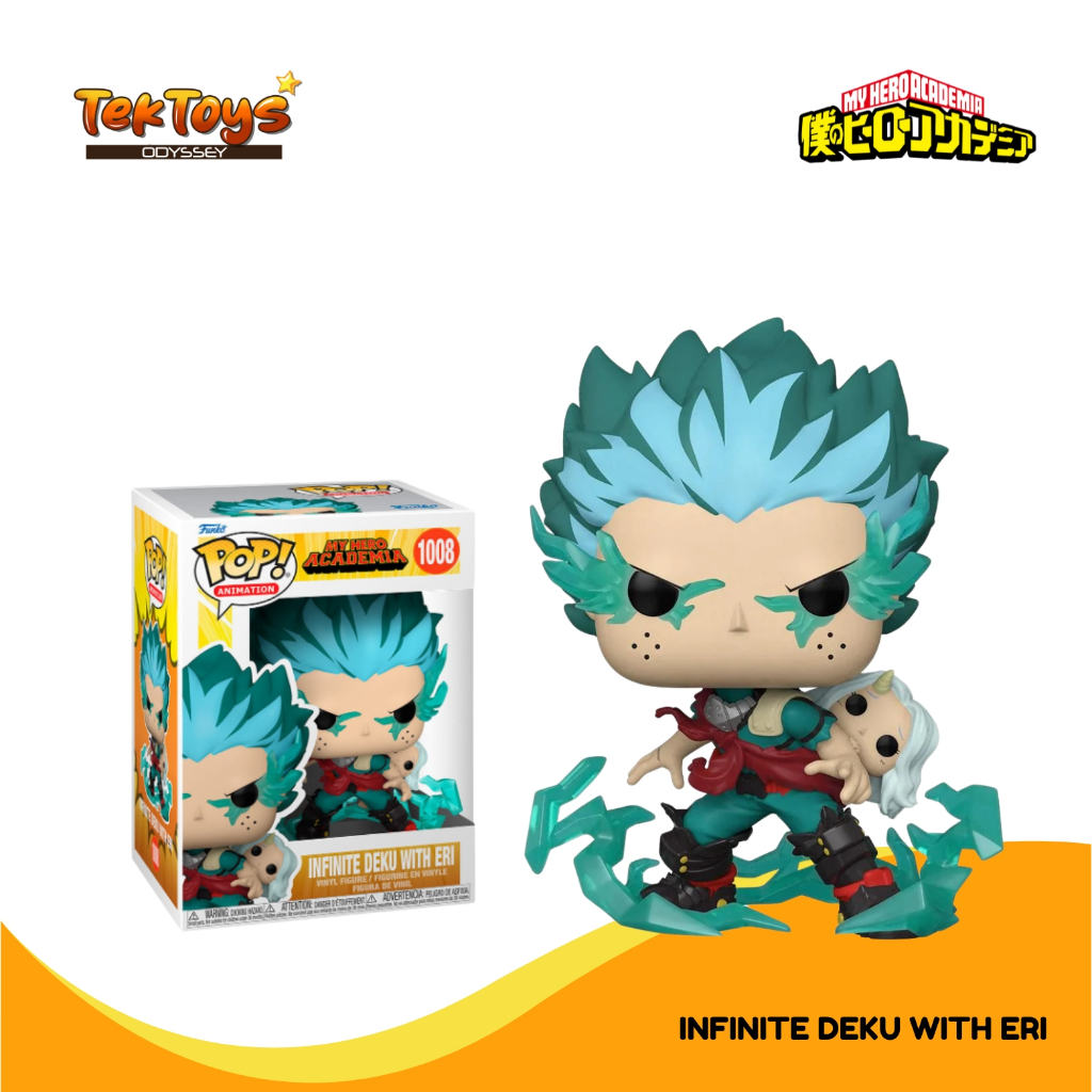 ORIGINAL FUNKO POP - MY HERO ACADEMIA - INFINITE DEKU WITH ERI | Shopee ...