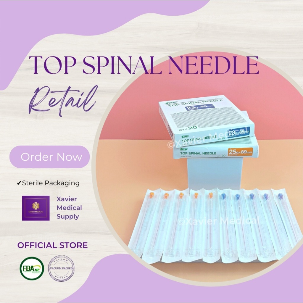 Top Spinal Needle (PER PCS) ( Sterile ) | Shopee Philippines