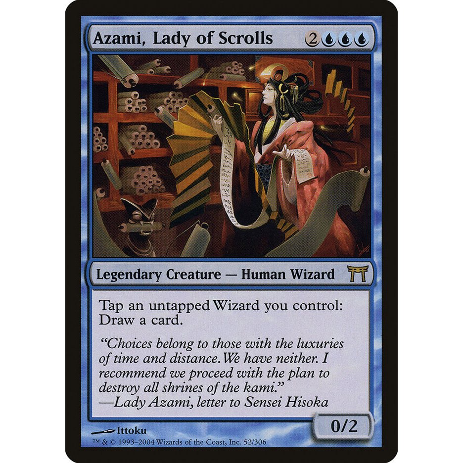 MTG Magic: The Gathering - Azami, Lady of Scrolls | Shopee Philippines