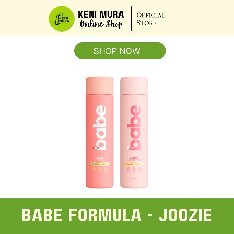 Babe Formula JOOZIE Shampoo & Conditioner || 250ml || Tsubaki + Keratin ...