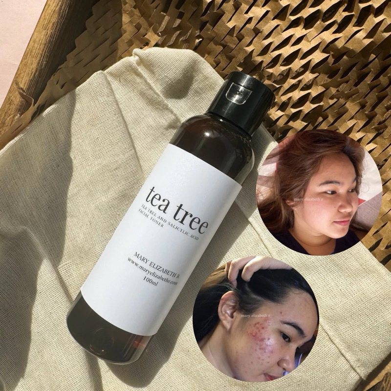 Mary Elizabeth R Tea Tree + 2% Salicylic Acid Facial Toner for Clear ...