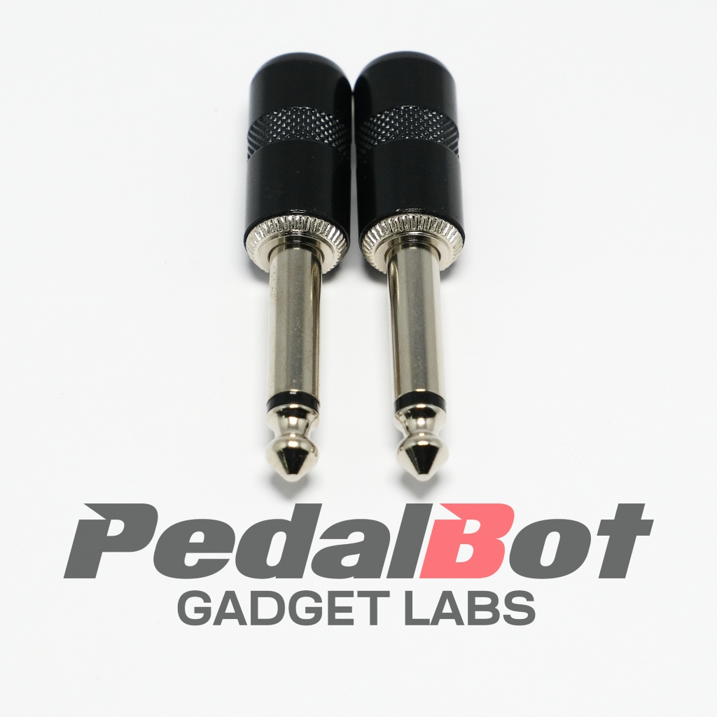 6.35mm Straight Mono Audio Plugs Short Barrel 2pcs | Shopee Philippines