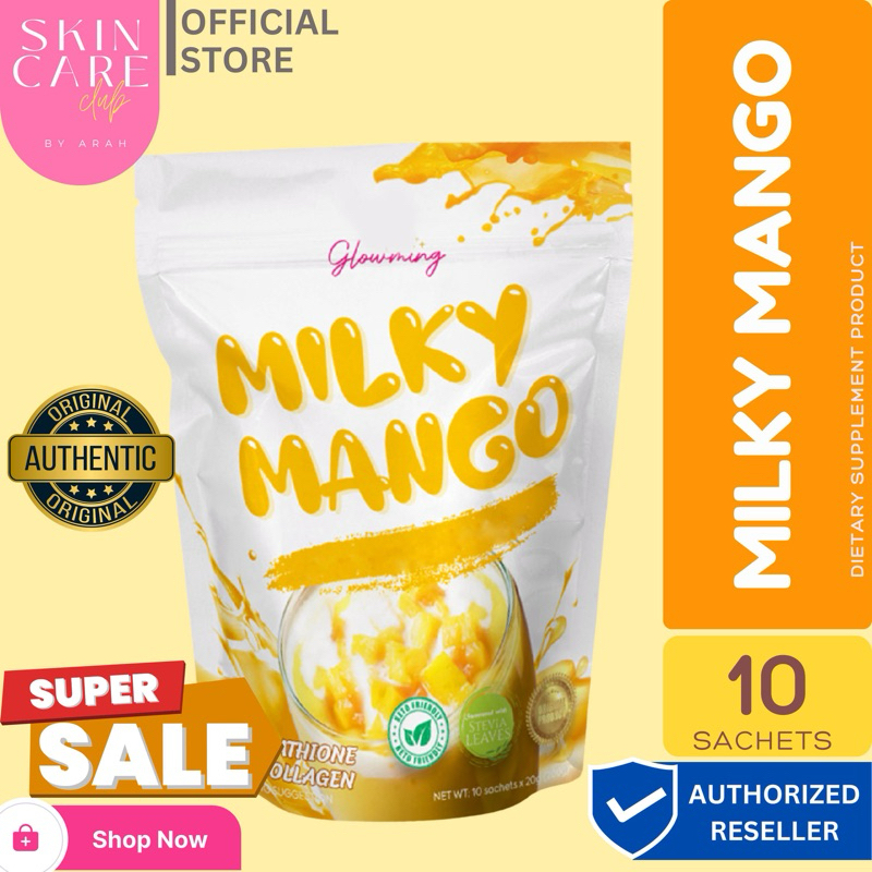 MILKY MANGO GLUTATHIONE-COLLAGEN DRINK by Cris Clerigo | Shopee Philippines