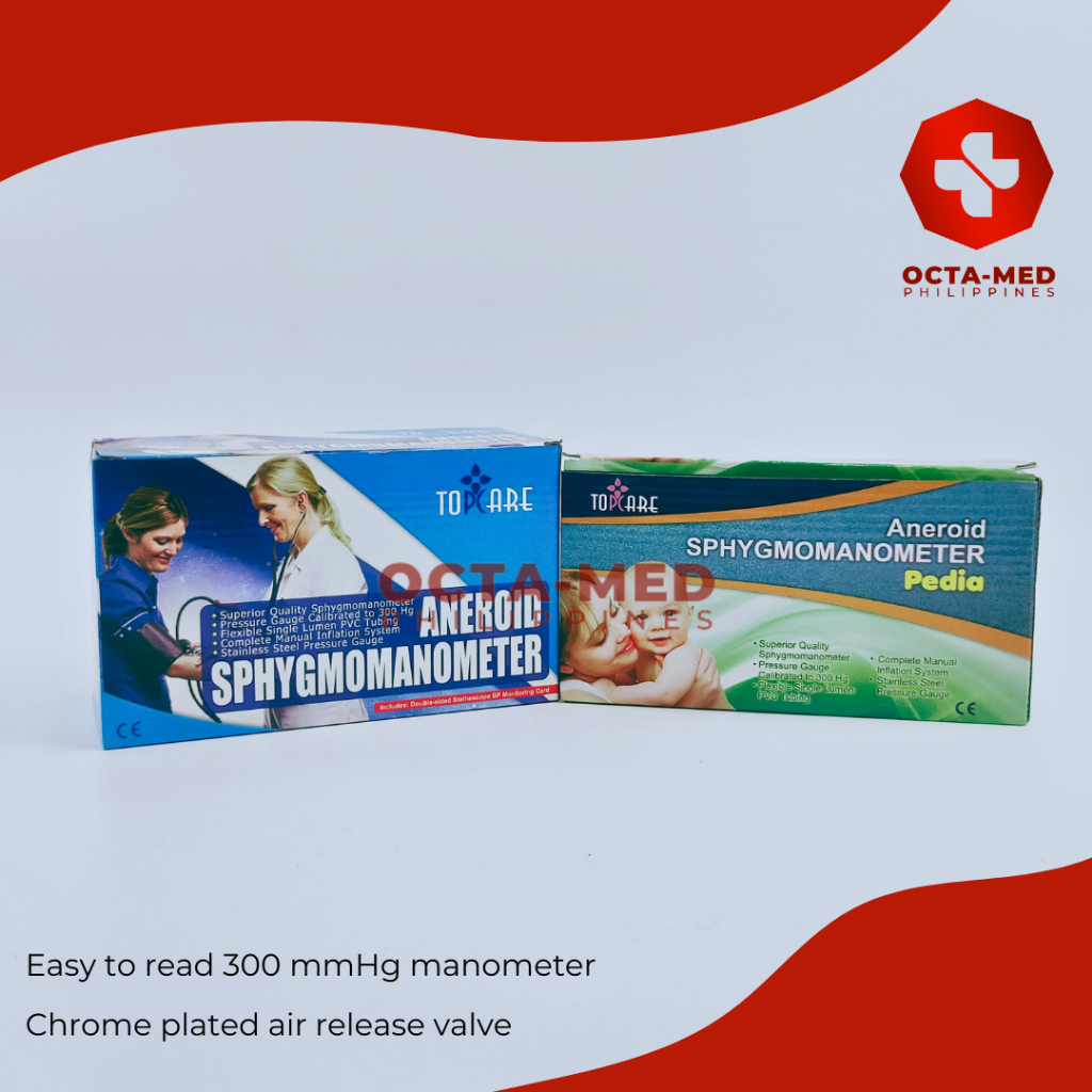 BP Aneroid Sphygmomanometer (Adult/Pedia) | TOPCARE Wholesale | Shopee ...