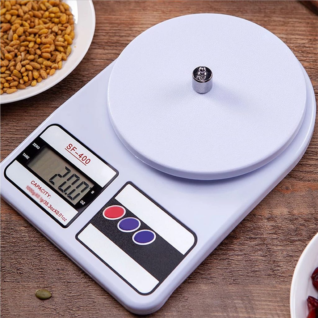 Digital LED Display Electronic Kitchen Weight Scale with Battery ...