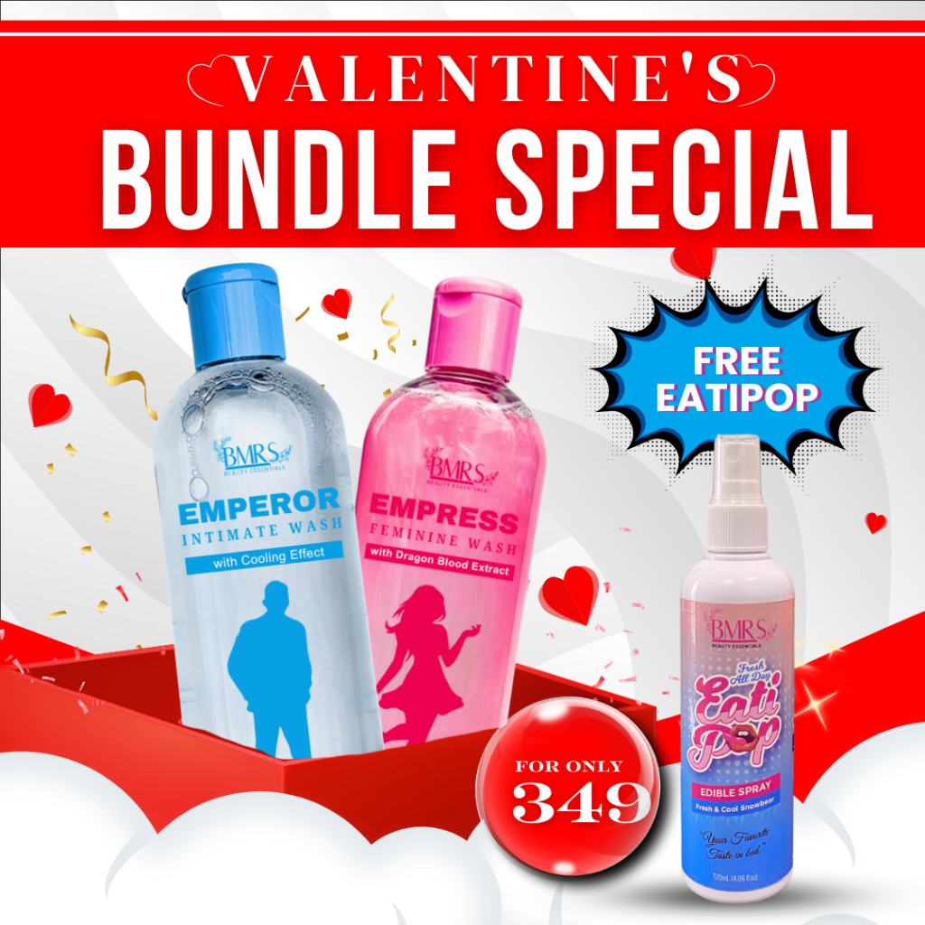BMRS VALENTINE'S BUNDLE SPECIAL Empress Intimate Wash and Emperor ...