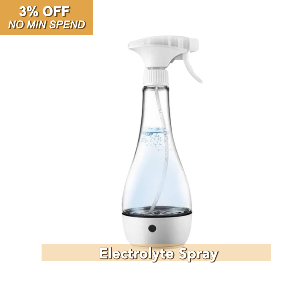 HomeIQ Electrolyte Spray Sodium Hypochlorite Generator Homemade Spray ...