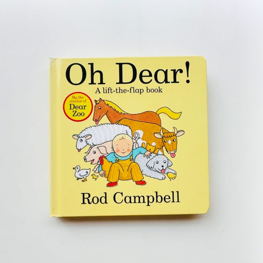 Oh Dear! by Rod Campbell (A Lift-the Flap Board Book) | Shopee Philippines