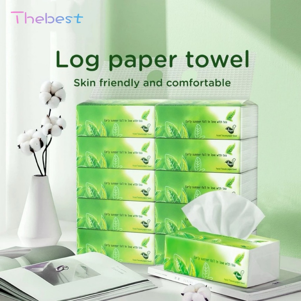10pack Green Tea Tissue Organic green tea Facial Tissue Paper towel 3 ...
