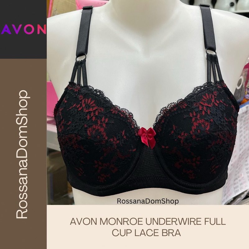 Avon Monroe full cup underwire lace bra | Shopee Philippines