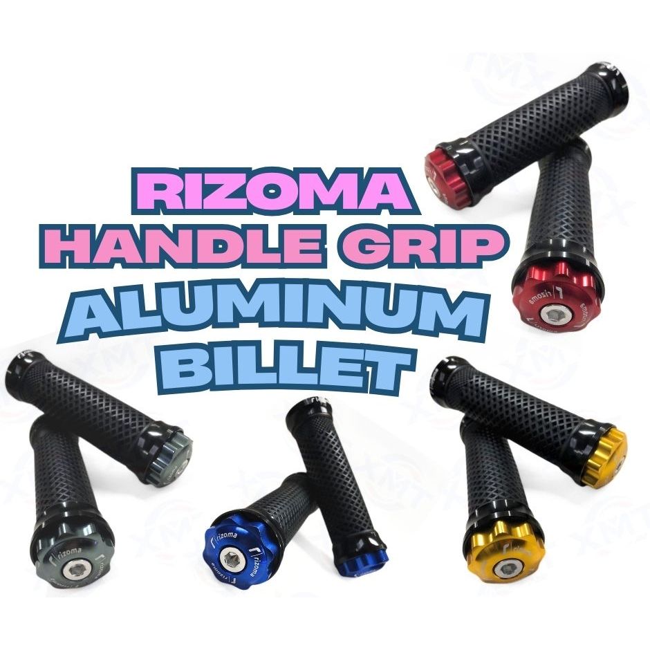 Motorcycle Rizoma Hand Grip (Aluminum Billet) Universal | Shopee Philippines
