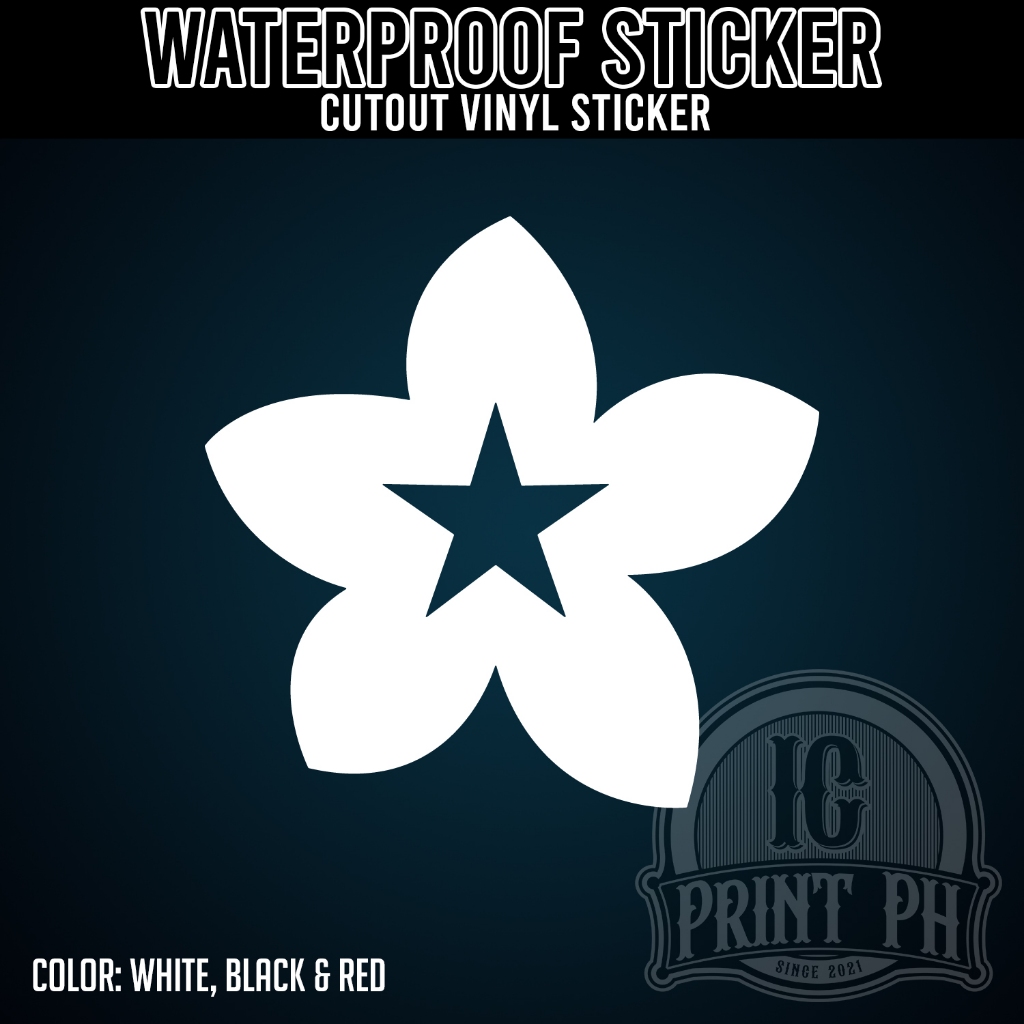 BINI Flower Logo Cutout Vinyl Sticker / Decal, Waterproof | Shopee ...