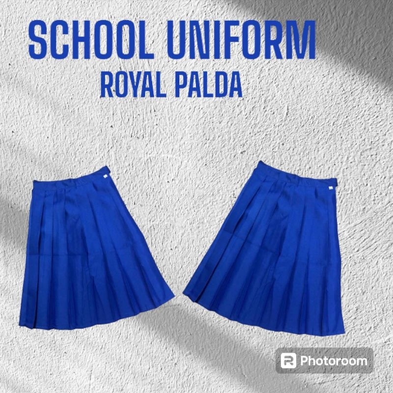 ROYAL BLUE PALDA SCHOOL UNIFORM/ BACK PLATES/ ROUND PLATES AVAILABLE ...