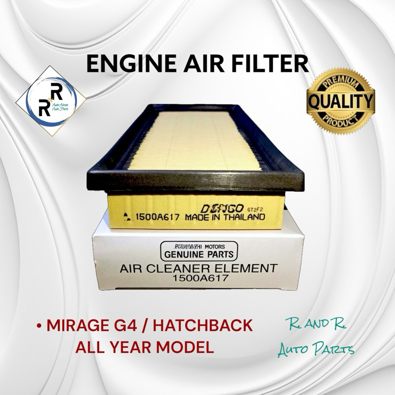 AIR FILTER MIRAGE G4 HATCHBACK MIRAGE AIR FILTER ALL YEAR MODEL MIRAGE ...