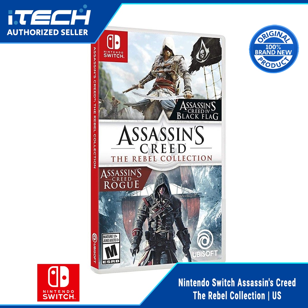 Nintendo Switch Assassin's Creed The Rebel Collection | US | Shopee ...