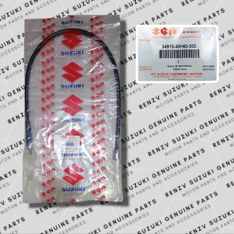 SPEEDOMETER CABLE (PER PIECE) SGP (SUZUKI GENUINE PARTS) FOR RAIDER JFI ...
