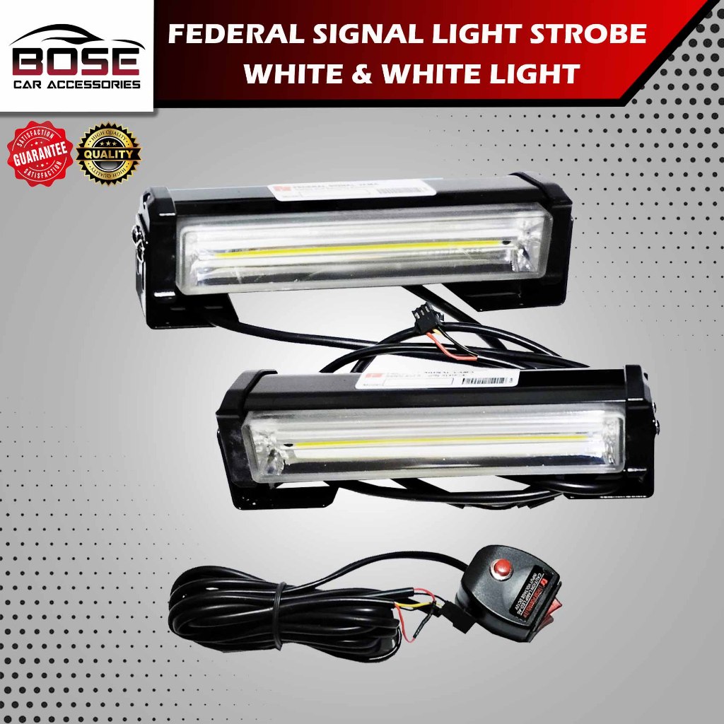 2X6 Warning Signal Light Bar Strobe Blinker / Line Type - 2 PCS ...