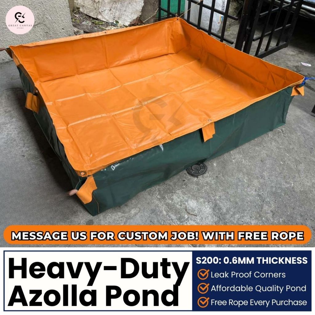 6x2x2 6x3x2 6x4x2 FT Azolla Trapal Lona S400 Heavy duty water proof ...