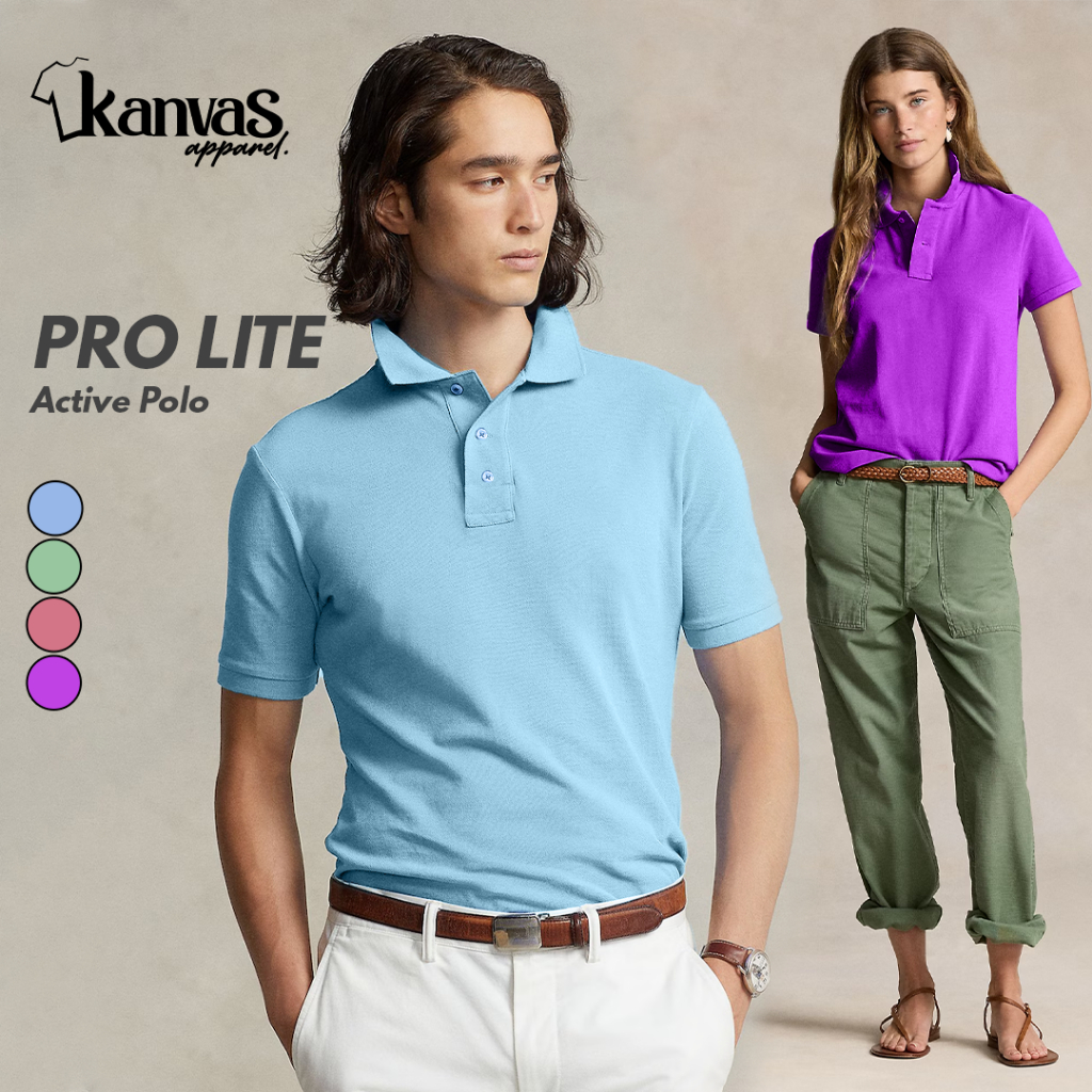 Kanvas Apparel Active Polo Shirt for Men & Women with Collar Men's ...