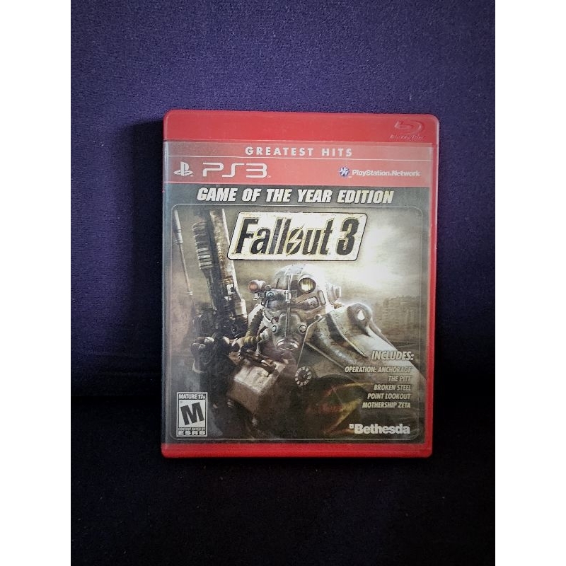 Fallout 3 ps3 game used | Shopee Philippines