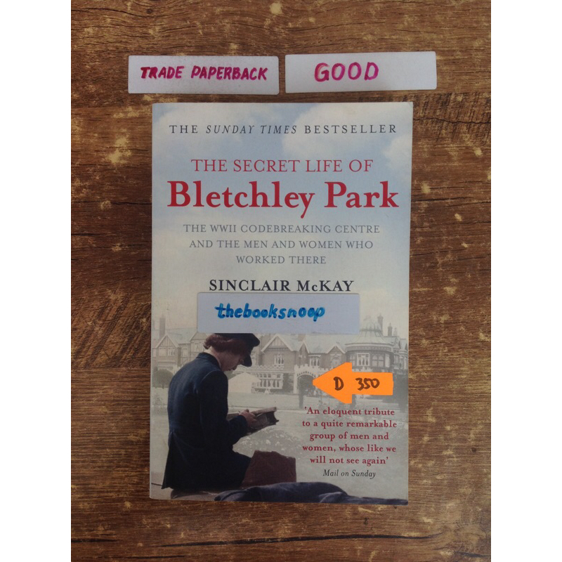 WWII Code Breaking History at Bletchley Park espionage history books ...