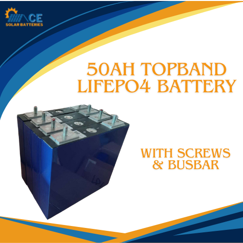 BRANDNEW TOPBAND 50AH 3.2v Prismatic Lifepo4 Battery 100% Good Quality ...