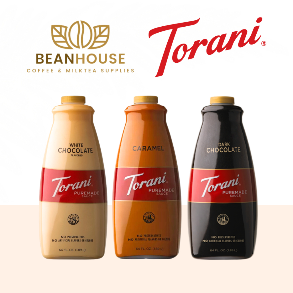 Torani Puremade Sauces 1.89L (Dark Choco, White Choco, Caramel ...