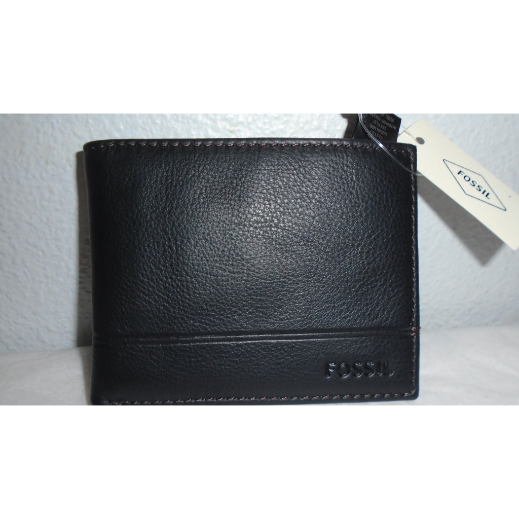 Brand new authentic Fossil Brooks leather wallet | Shopee Philippines