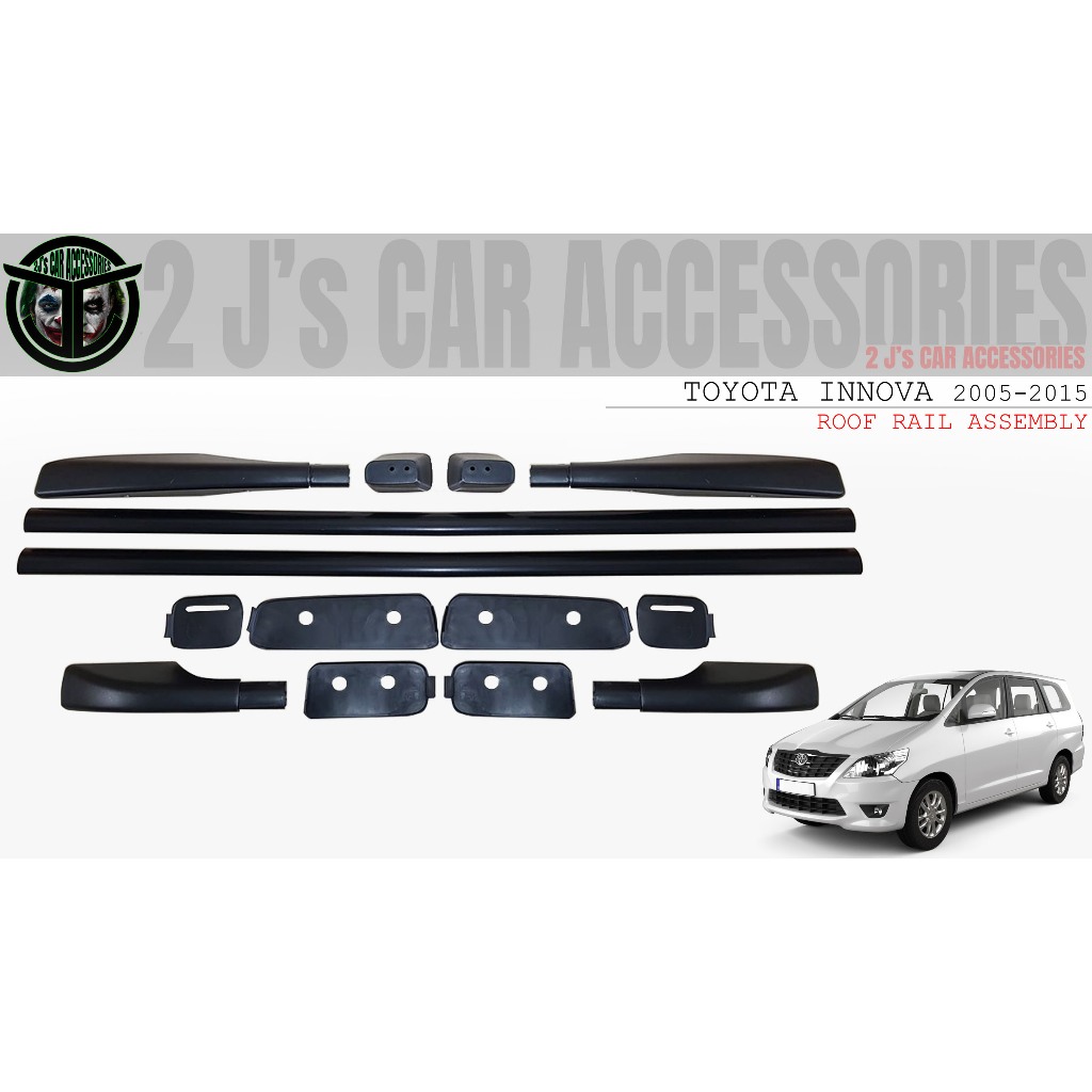 TOYOTA INNOVA 2005 TO 2024 ROOF RAIL / ROOF RACK / ROOF SLIDER / NO ...
