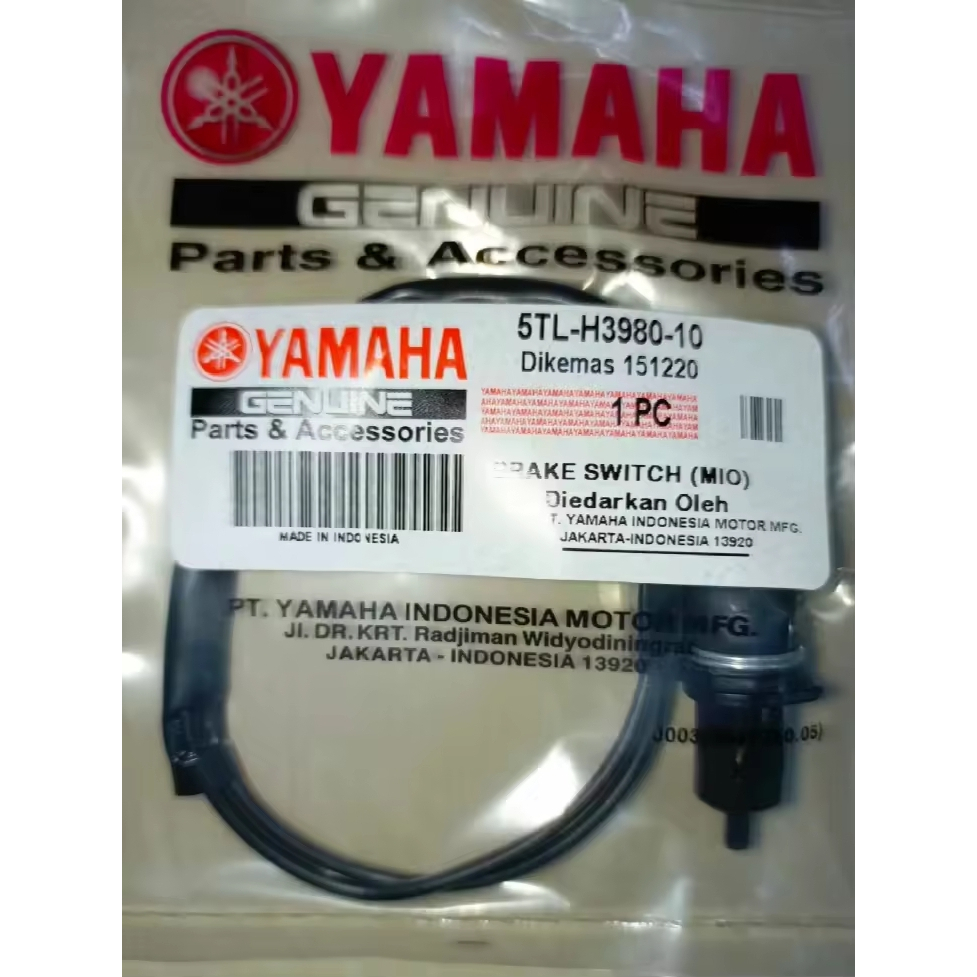 Yamaha Brake Switch for (Mio/ Mio I 125/ Mio Soul I 125) | Shopee ...