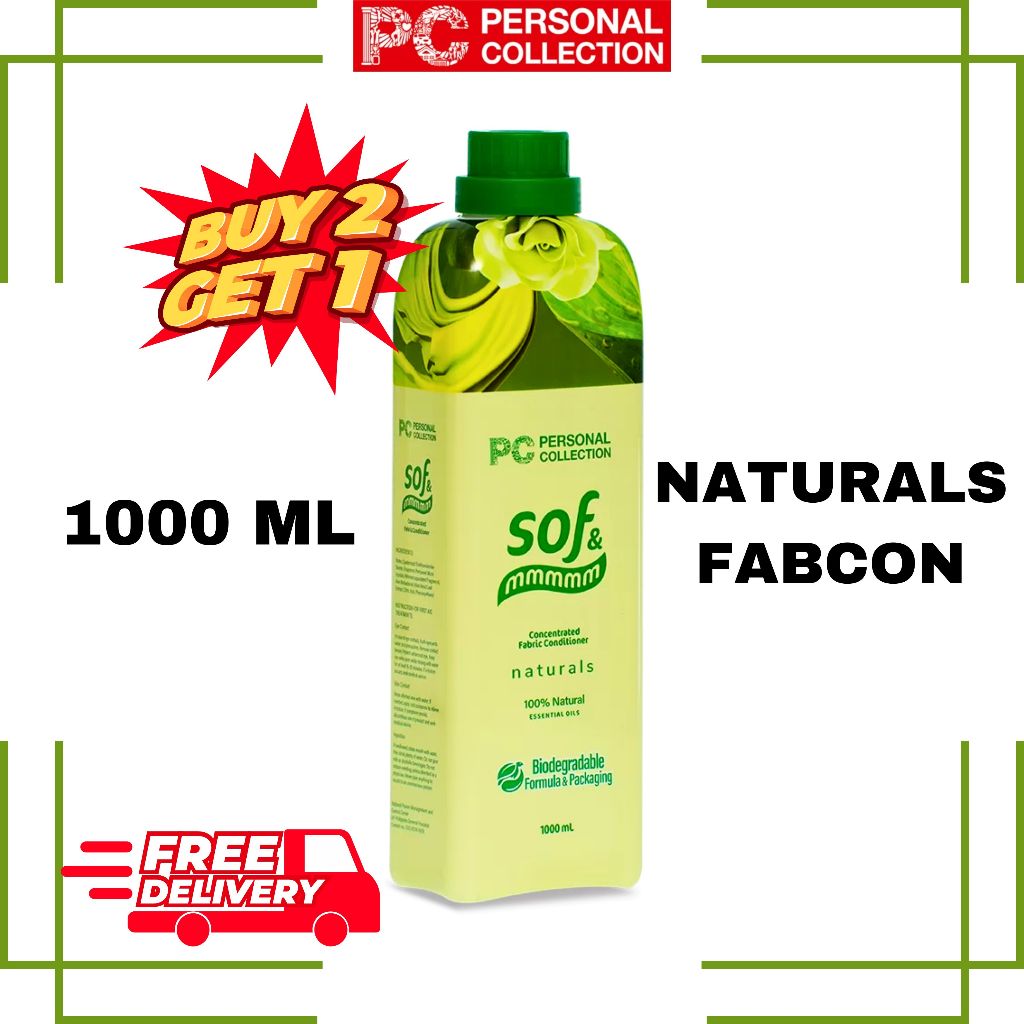 Personal Collection Tuff Fabric Conditioner Naturals 1000 ML | Shopee ...