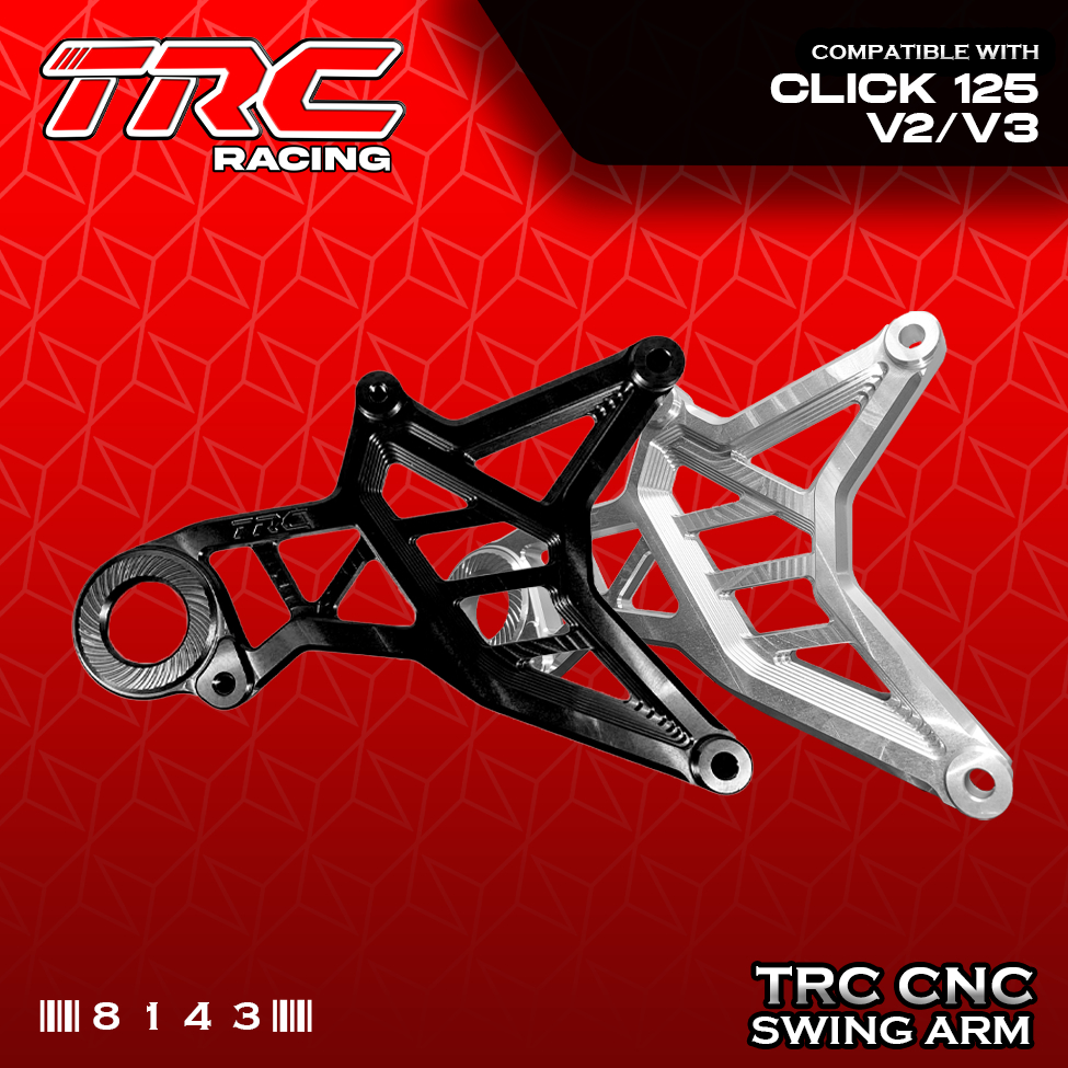 TRC Racing CNC Swing Arm Malaysian Concept for Click 125/150 v2/v3 8143 ...