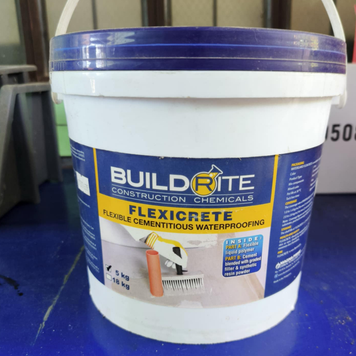 BUILDRITE FLEXICRETE 1 GALLON | WATERPROOFING PAINT BASE WATER BASE | Shopee Philippines