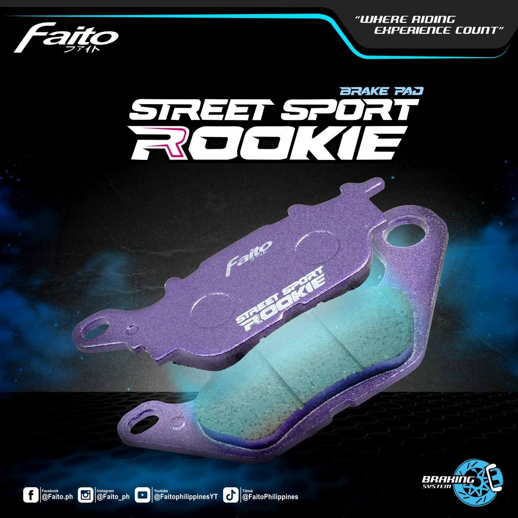 𝐅𝐀𝐈𝐓𝐎 𝐑𝐀𝐂𝐈𝐍𝐆 𝐁𝐑𝐀𝐊𝐄 𝐏𝐀𝐃 𝐒𝐓𝐑𝐄𝐄𝐓 𝐒𝐏𝐎𝐑𝐓 𝐑𝐎𝐎𝐊𝐈𝐄 | Shopee Philippines