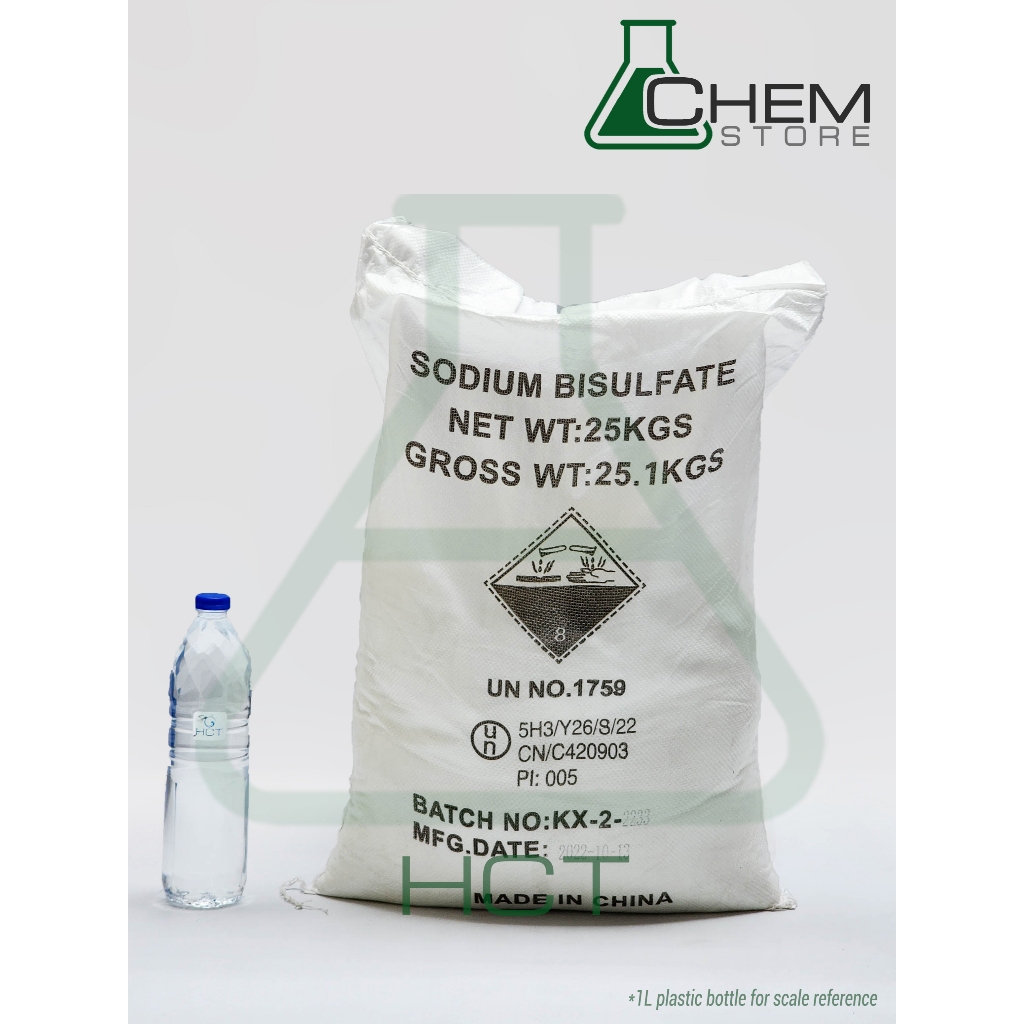 Sodium Bisulfate / Sodium Bisulphate / Dry Acid - 25 kilo / bag Oktakem ...