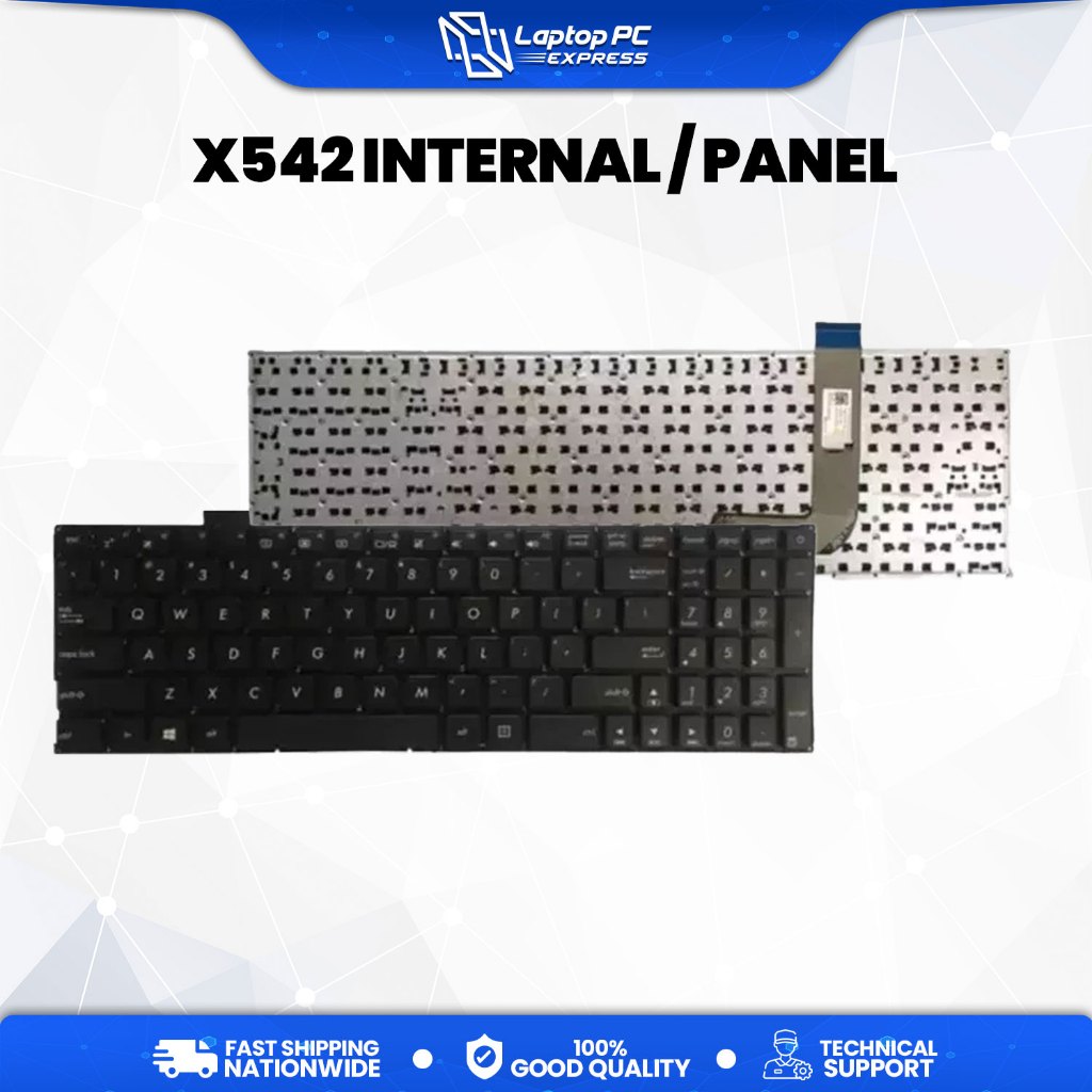 Asus Laptop Keyboard for Asus VivoBook X542 X542B X542BA X542U X542UR ...