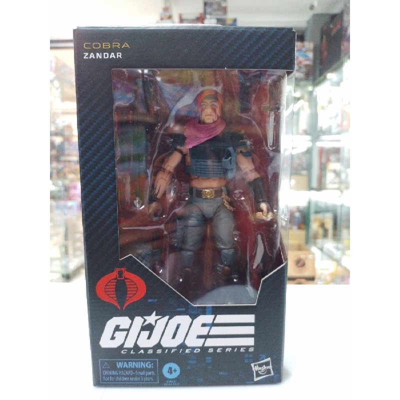 Hasbro GI Joe Classified Cobra Zandar | Shopee Philippines