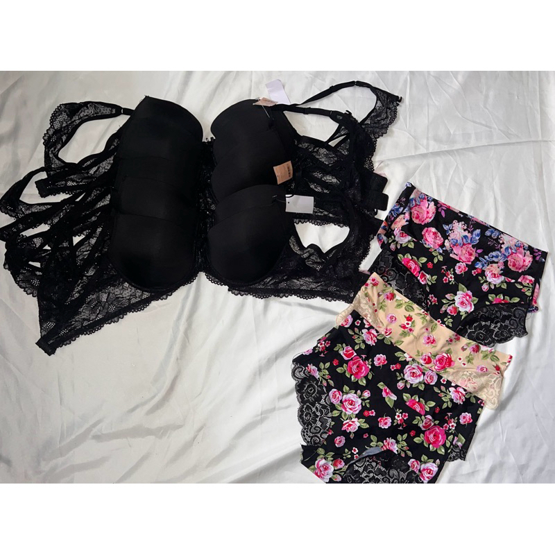 FACTORY PULL OUT VICTORIA’s SECRET UNDERWEAR SET(36B) | Shopee Philippines