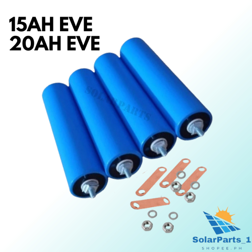 FREE BUSBAR C40 EVE 20AH /15AH Cylindrical Lifepo4 Battery Rechargeable ...