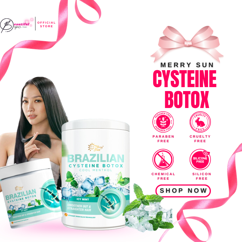 MerrySun Brazilian Cysteine Botox Hair 500ml/1000ml – Cool Menthol ...