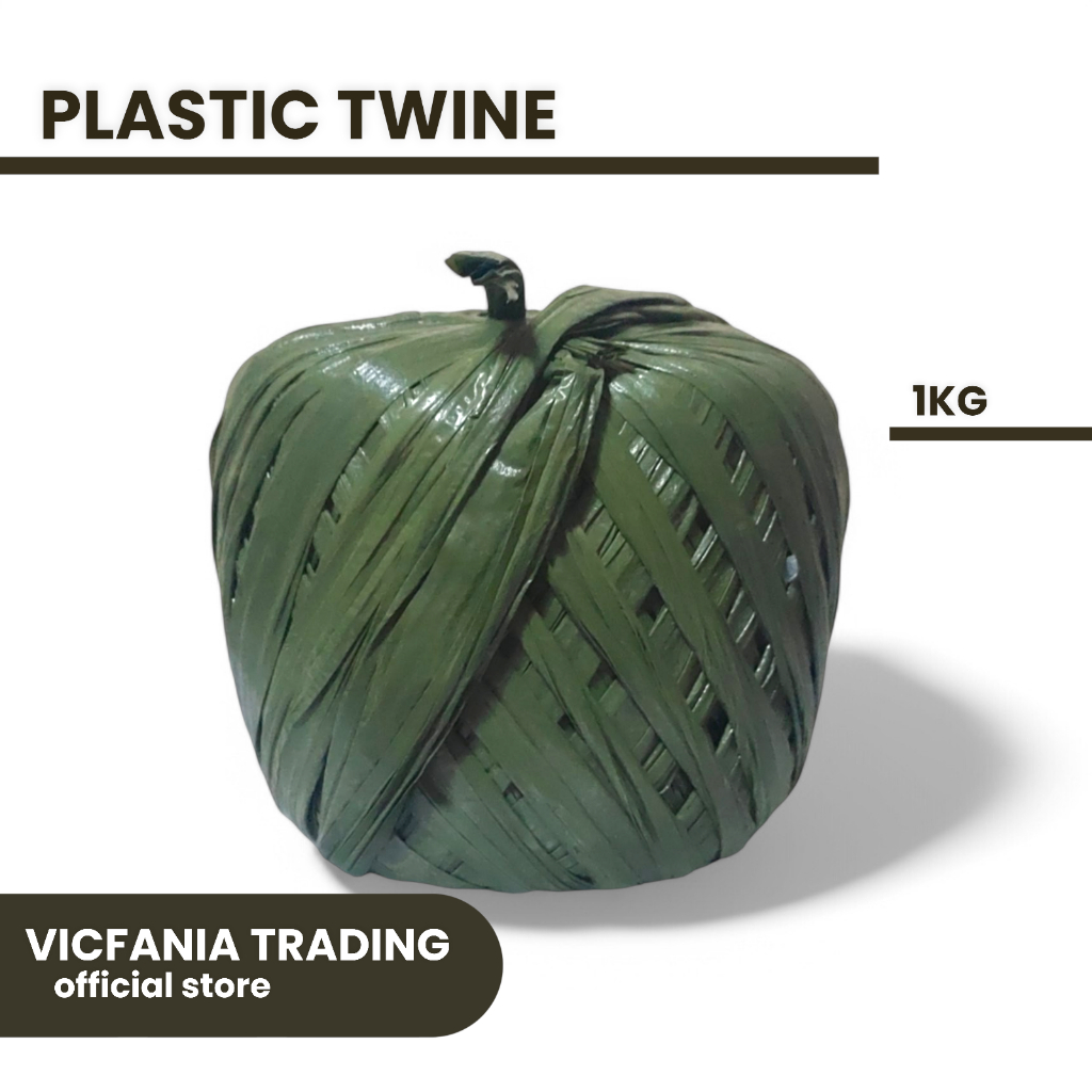 Plastic Twine Straw Gray Rope Panali 1kg, 700g, 400g Gray | Shopee ...