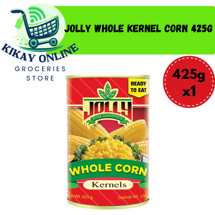 JOLLY WHOLE KERNEL CORN 425G | Shopee Philippines